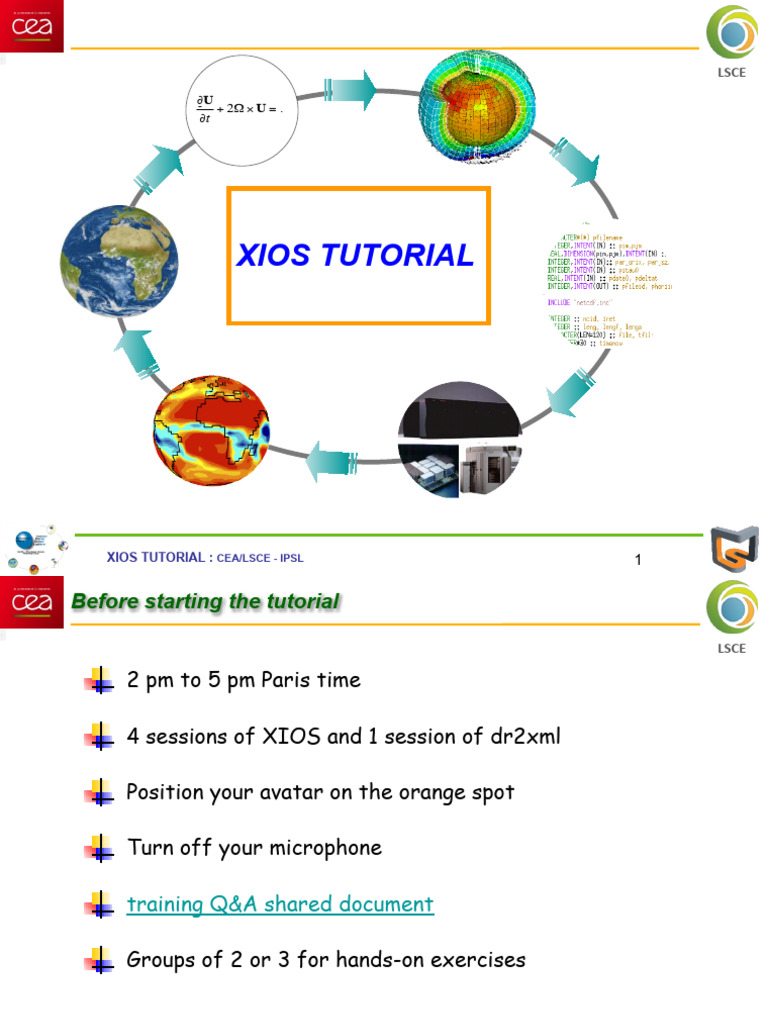 XIOS Formation Devnn | PDF | Parameter (Computer Programming) | Boolean Data Type
