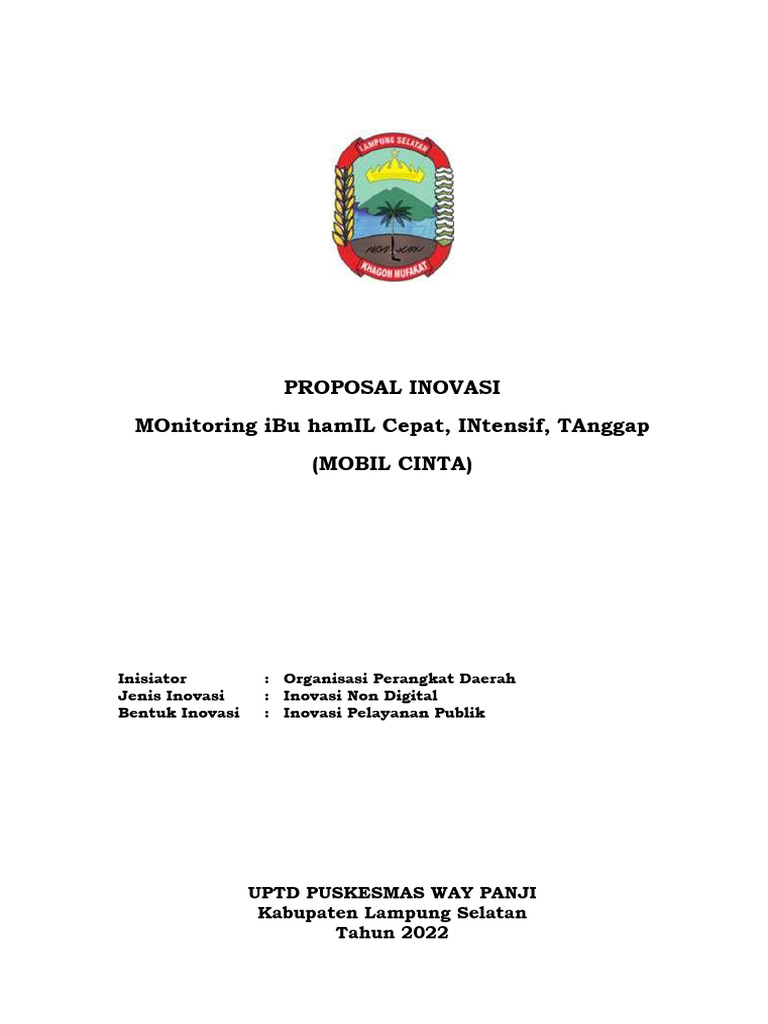 Proposal Mobil Cinta | PDF