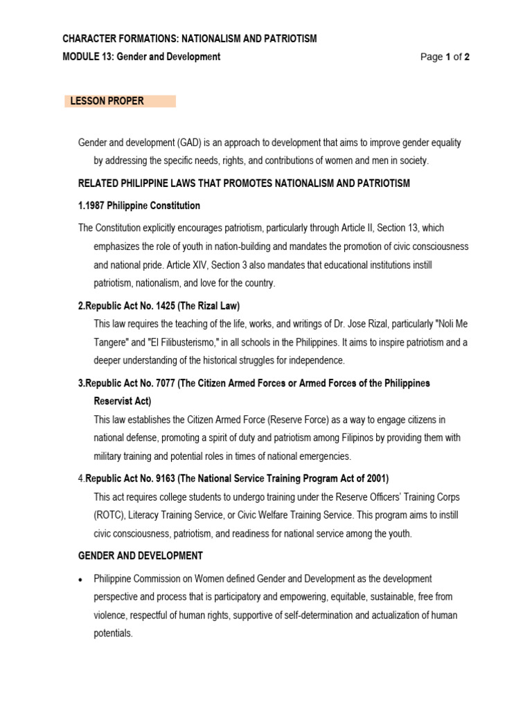 MODULE 13. Lesson Proper | PDF | Justice | Crime & Violence