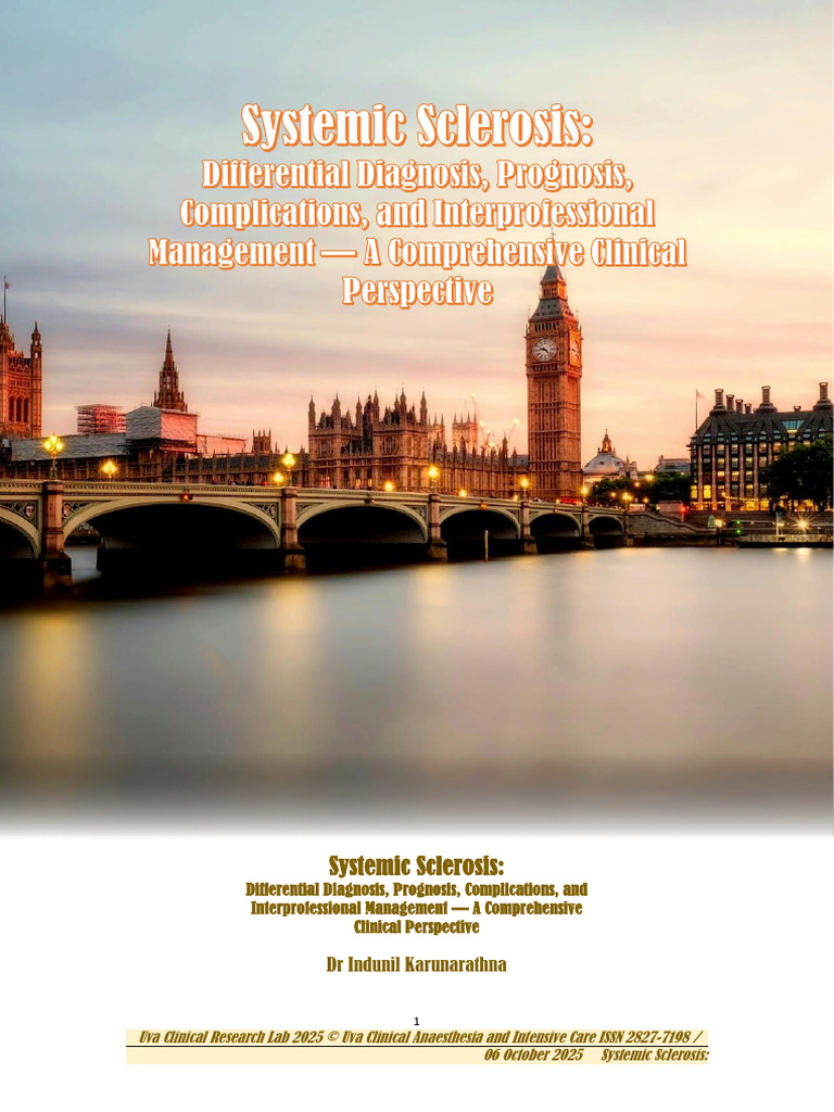 Systemic Sclerosis Differential Diagnosis, Prognosis, Complications ...