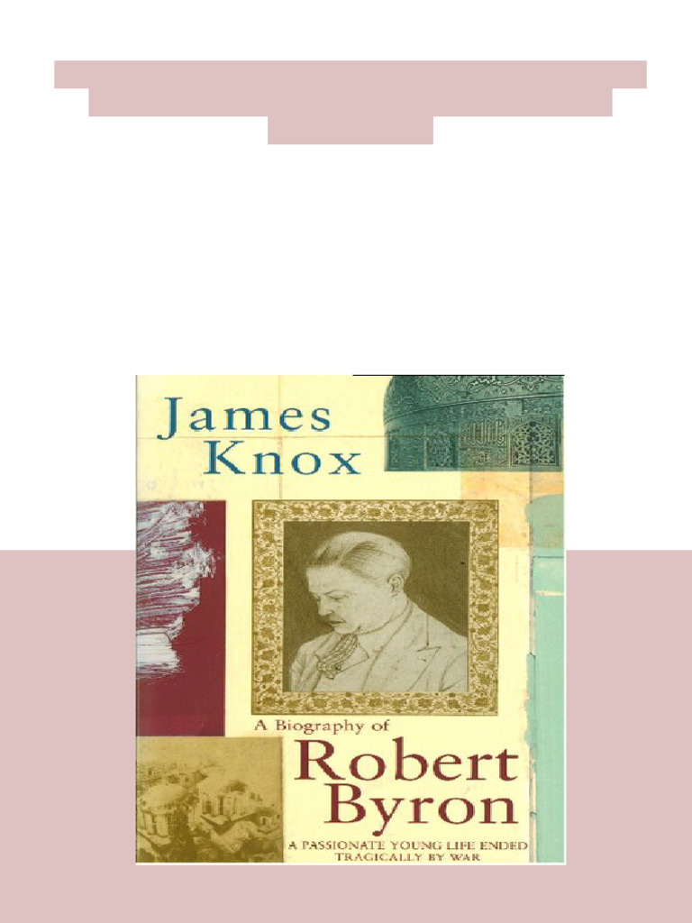 A Biography of Robert Byron A Passionate Young Life Ended Tragically by ...