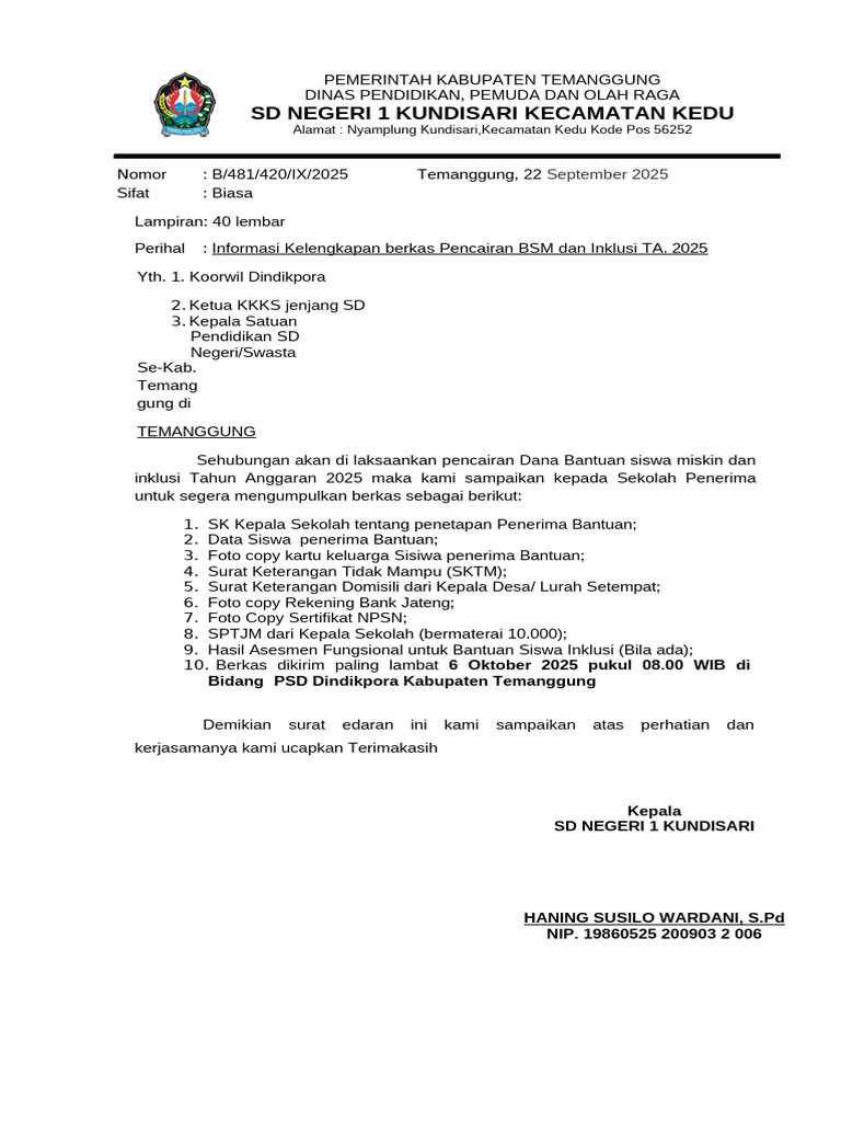 Proposal Bsm 2025 Pdf