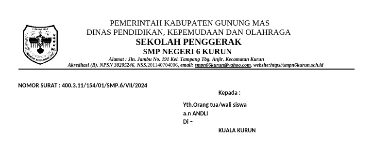 Cop Amplop Surat (Autosaved) (1) | PDF
