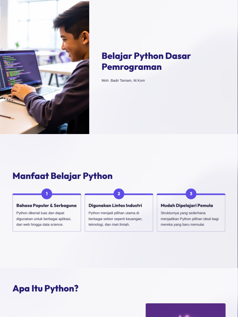 Belajar Python Untuk Pemula | PDF