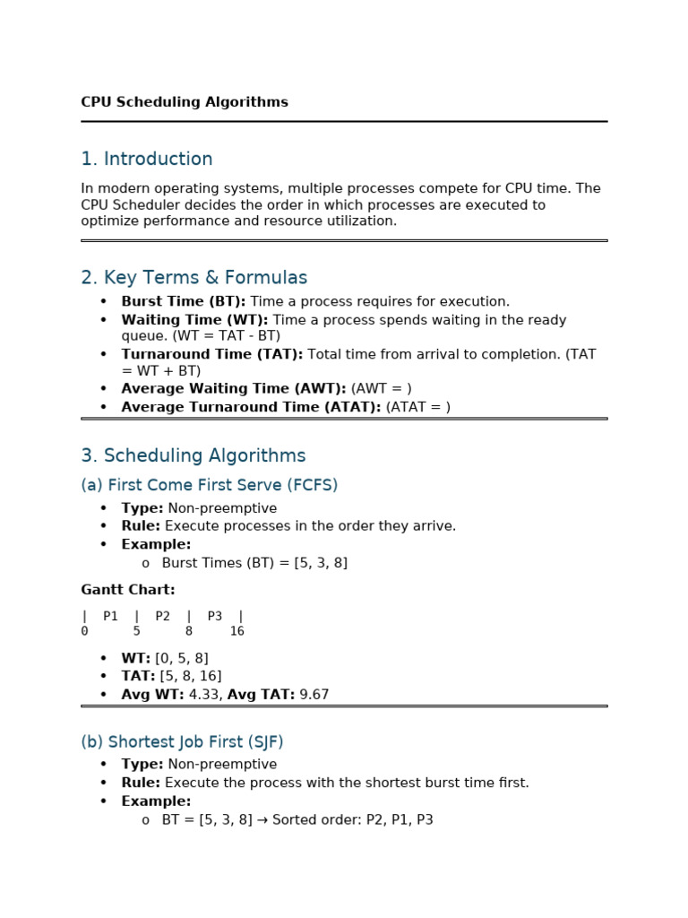 OS Pgm2 Cpu Scheduling | PDF | Scheduling (Computing) | Algorithms And Data Structures