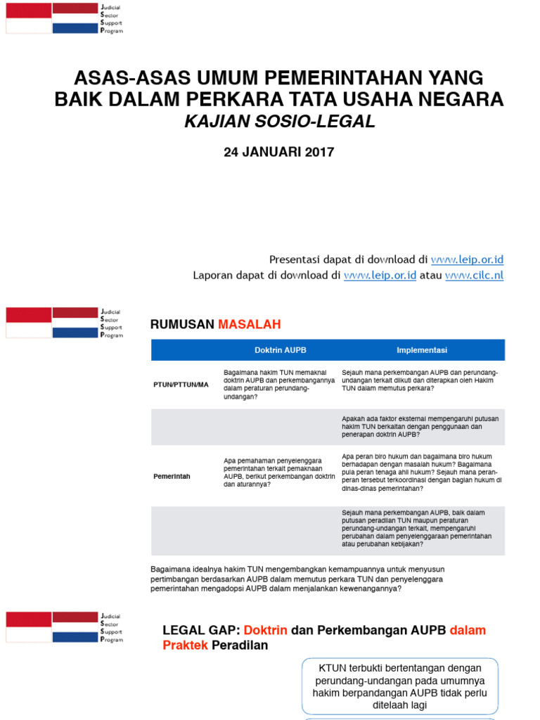 AUPB dalam Tata Usaha Negara: Analisis dan Implementasi | PDF