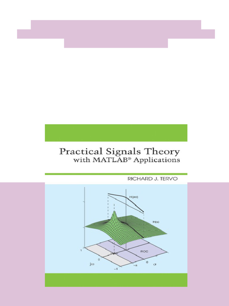 (Ebook) Practical Signals Theory with MATLAB Applications by Richard J ...