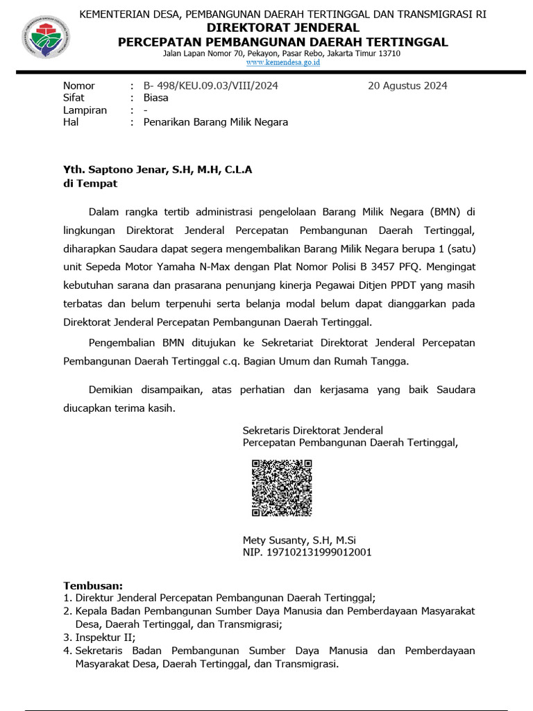 SAPTONO JENAR 1 | PDF