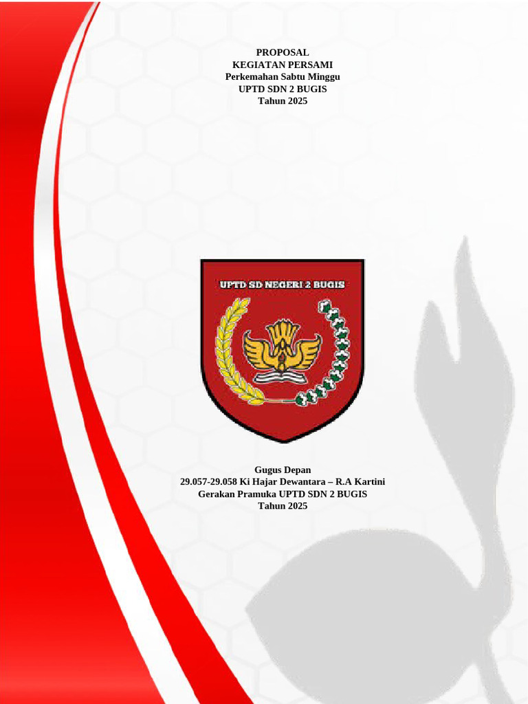 Proposal Persami SD | PDF