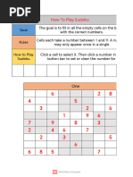 Sudoku Solutions and Answer Keys | PDF | Logic Puzzles