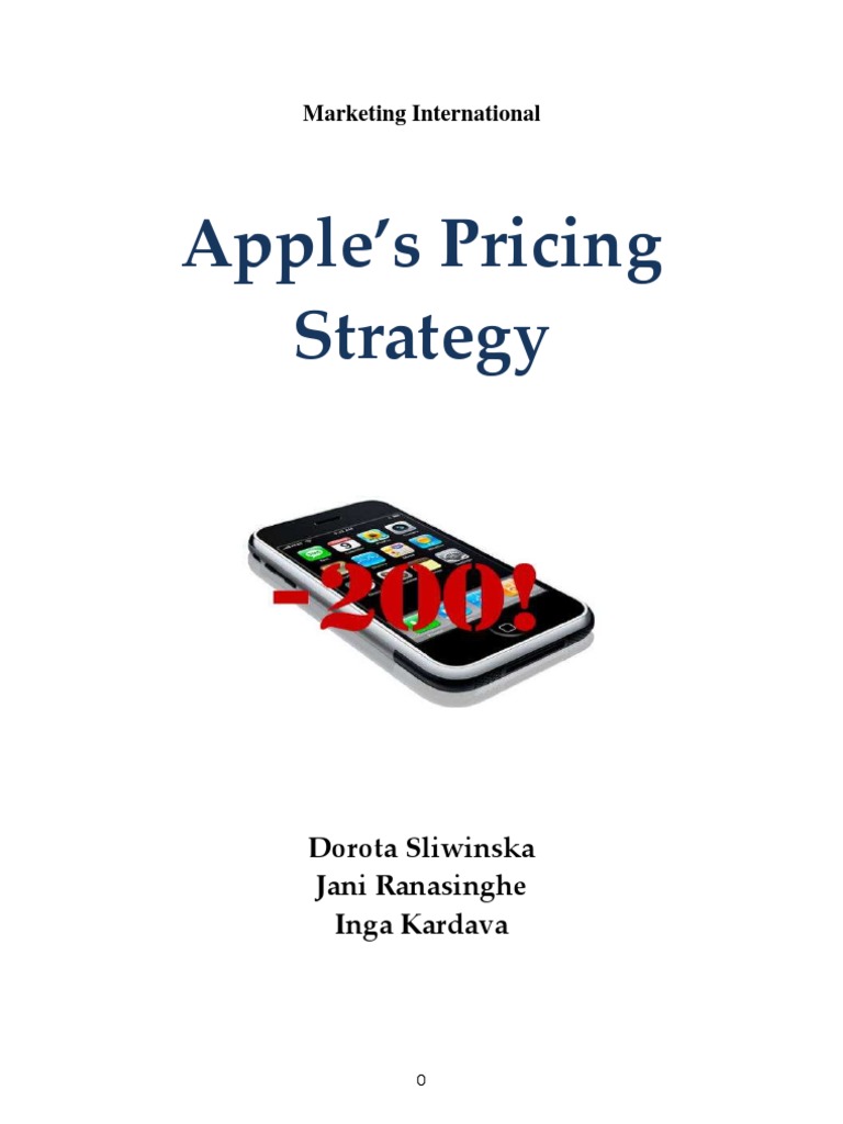 Apple's Pricing for Tech Enthusiasts | PDF
