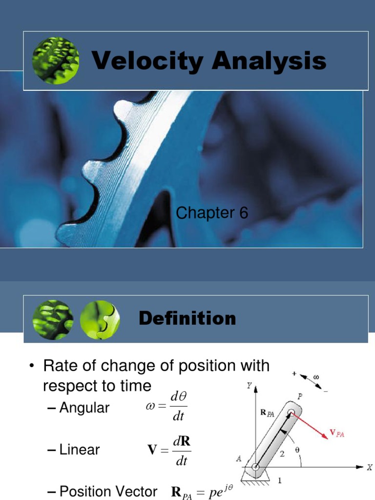 Velocity Analysis | PDF | Velocity | Euclidean Vector