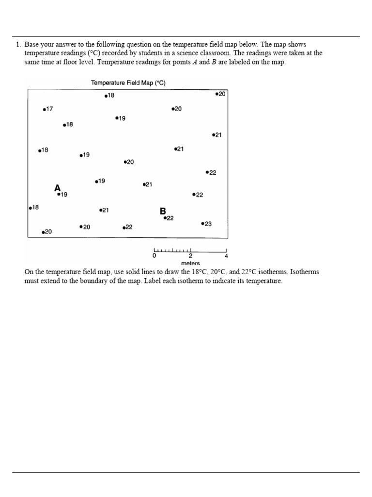 Topographic Map Analysis and Questions | PDF | Contour Line | Map