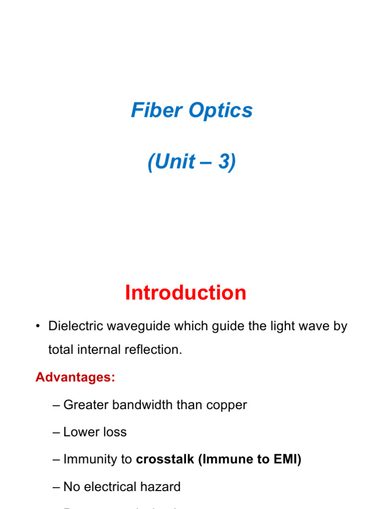 Understanding Fiber Optics Basics | PDF