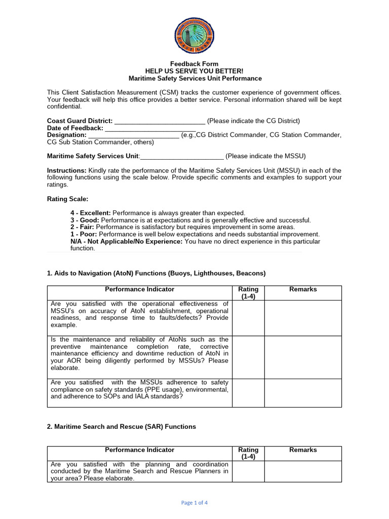 Client Feedback Form - 793ac408 Aa1e 4a8b 8cea D88b0ed707f2 | PDF ...