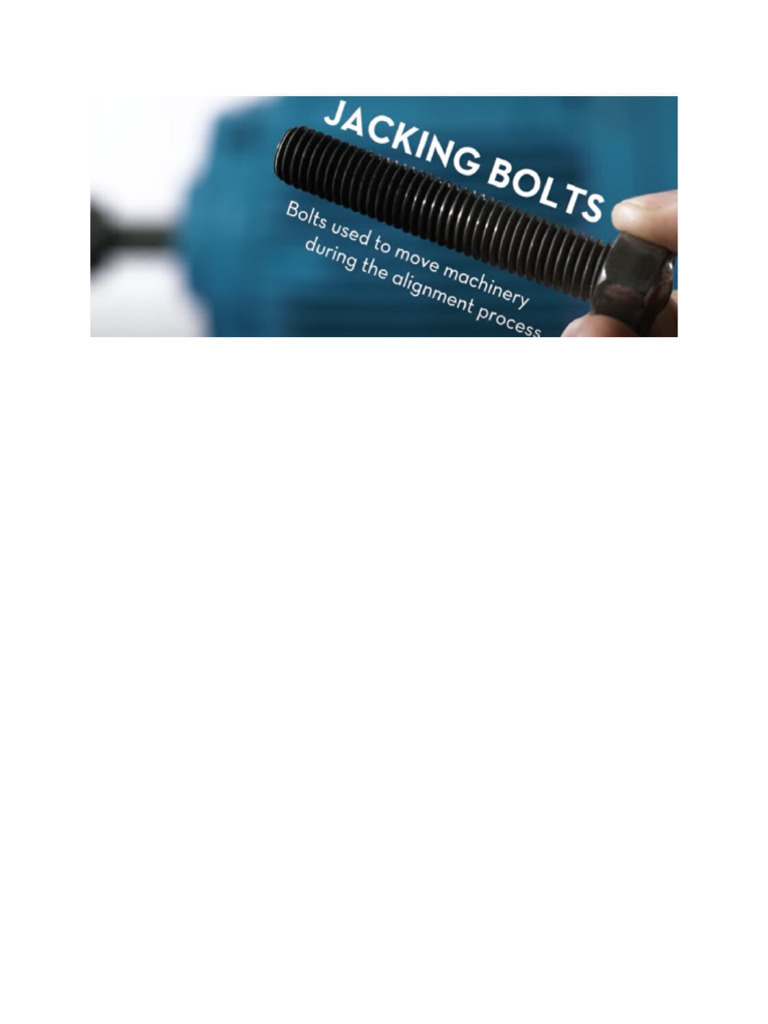 Chocking Jacking Bolts Small Size | PDF