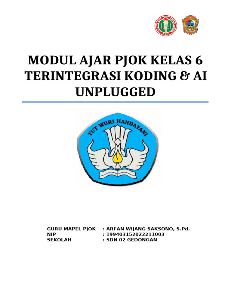 Modul Ajar PJOK Koding Kelas 6 | PDF