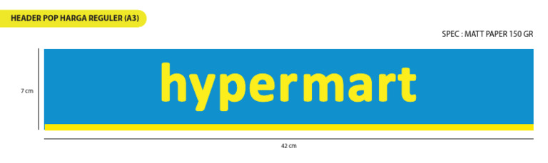 Header Pop Harga Reguler (A3) | PDF