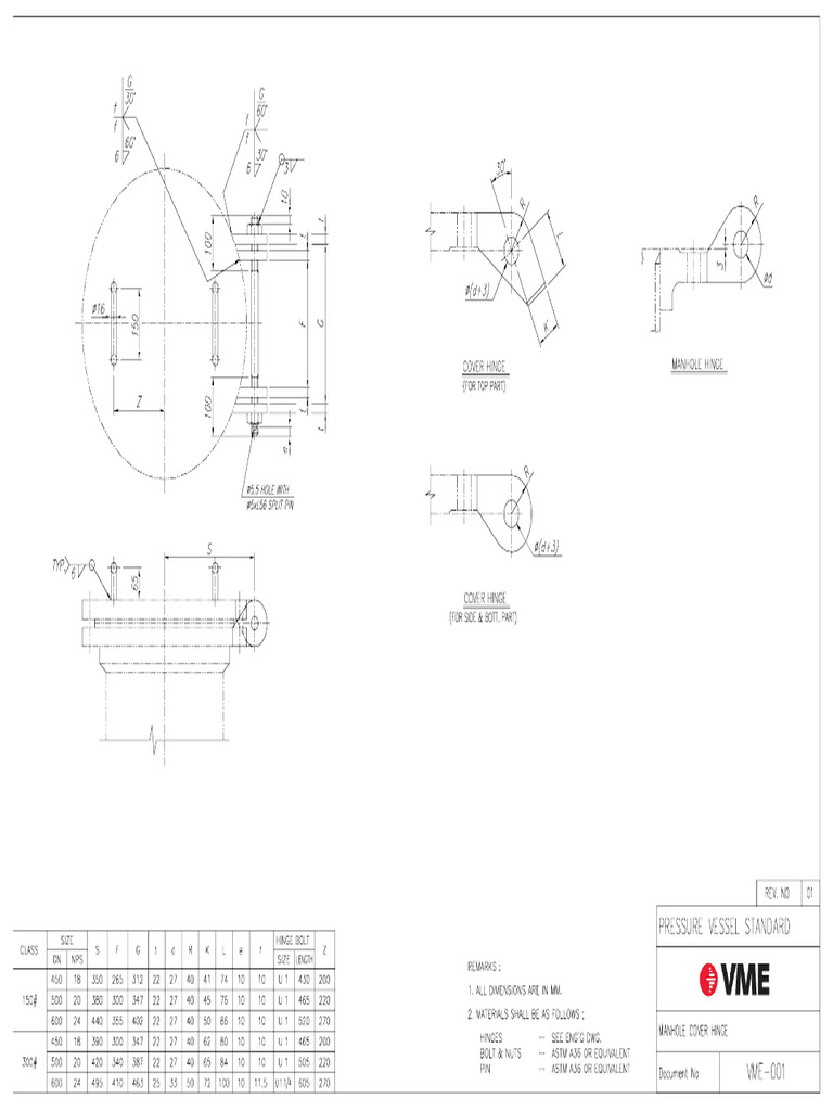 Standard Drawing (VME) | PDF