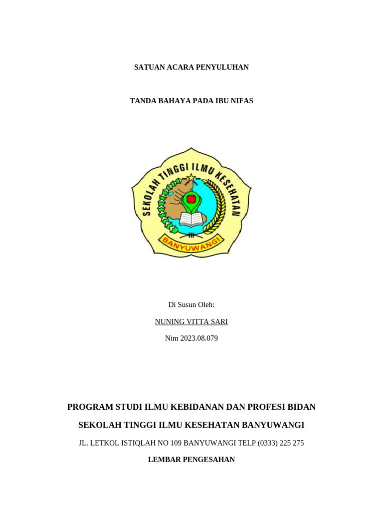 Sap Gadar Maternal Nuning | PDF