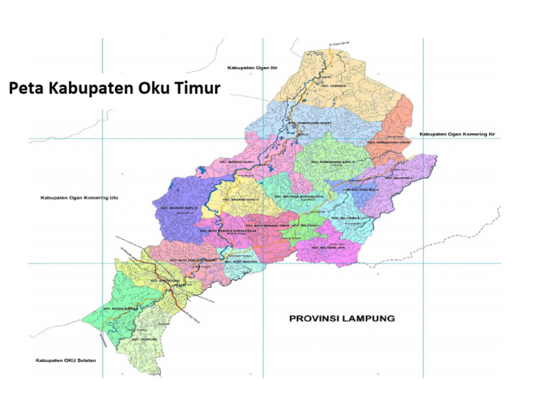 Peta Oku Timur | PDF