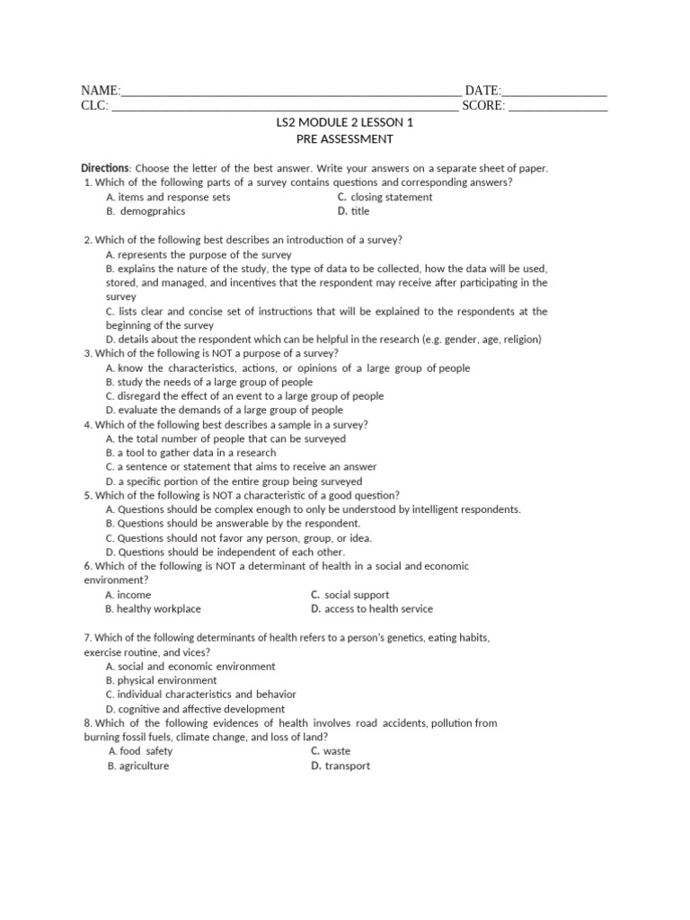 Activity S2 ML1 | PDF | Agriculture