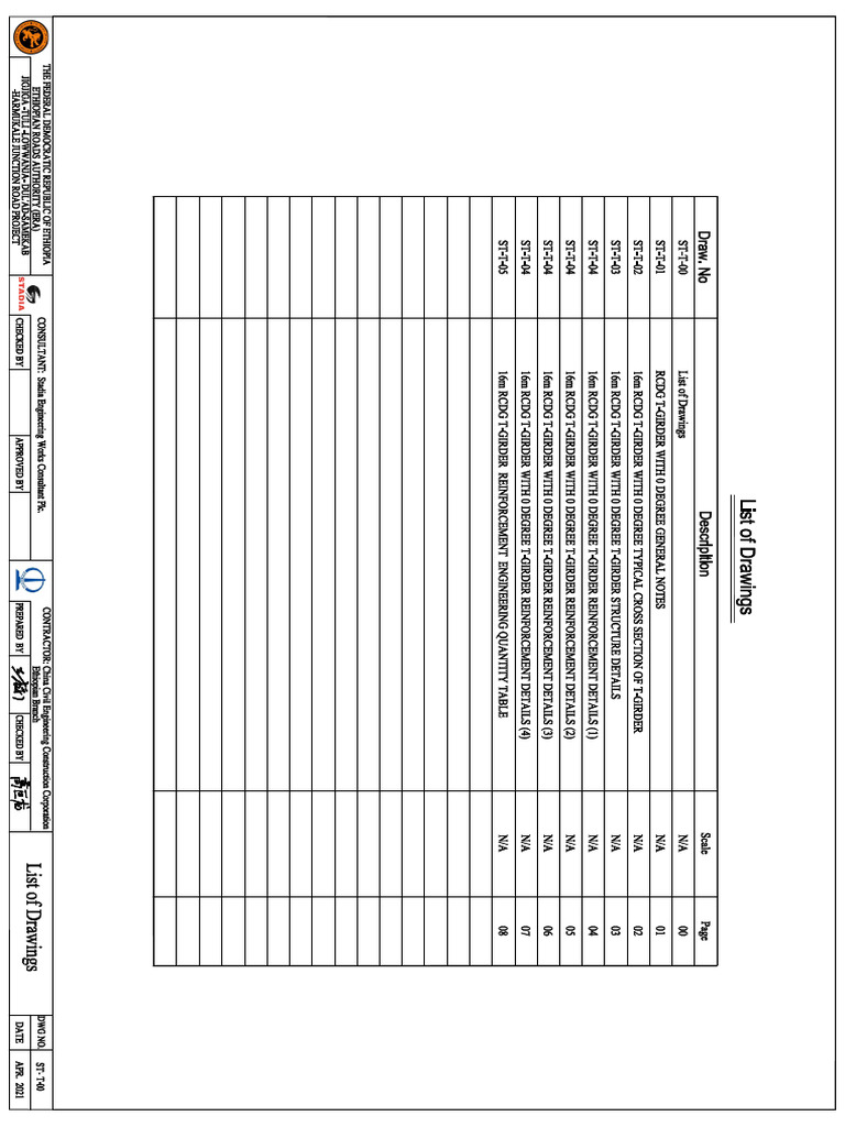 16m T Girder Drawing-rev | PDF