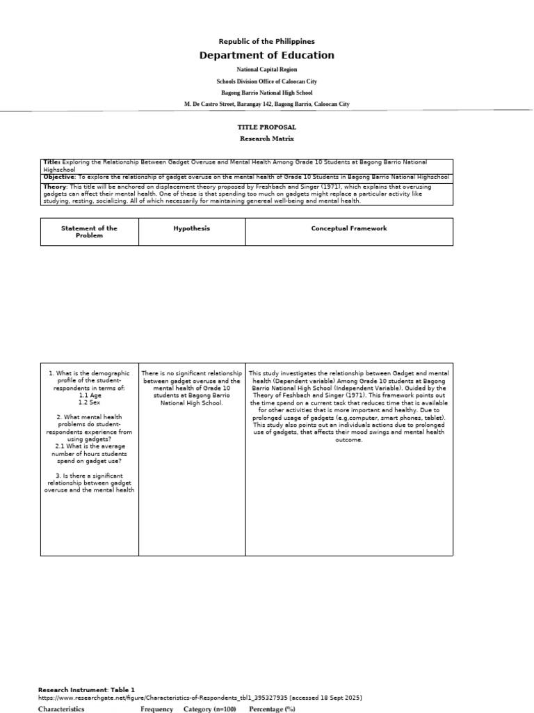 Research Matrix g2 Hopper | PDF | Psychological Concepts | Psychology