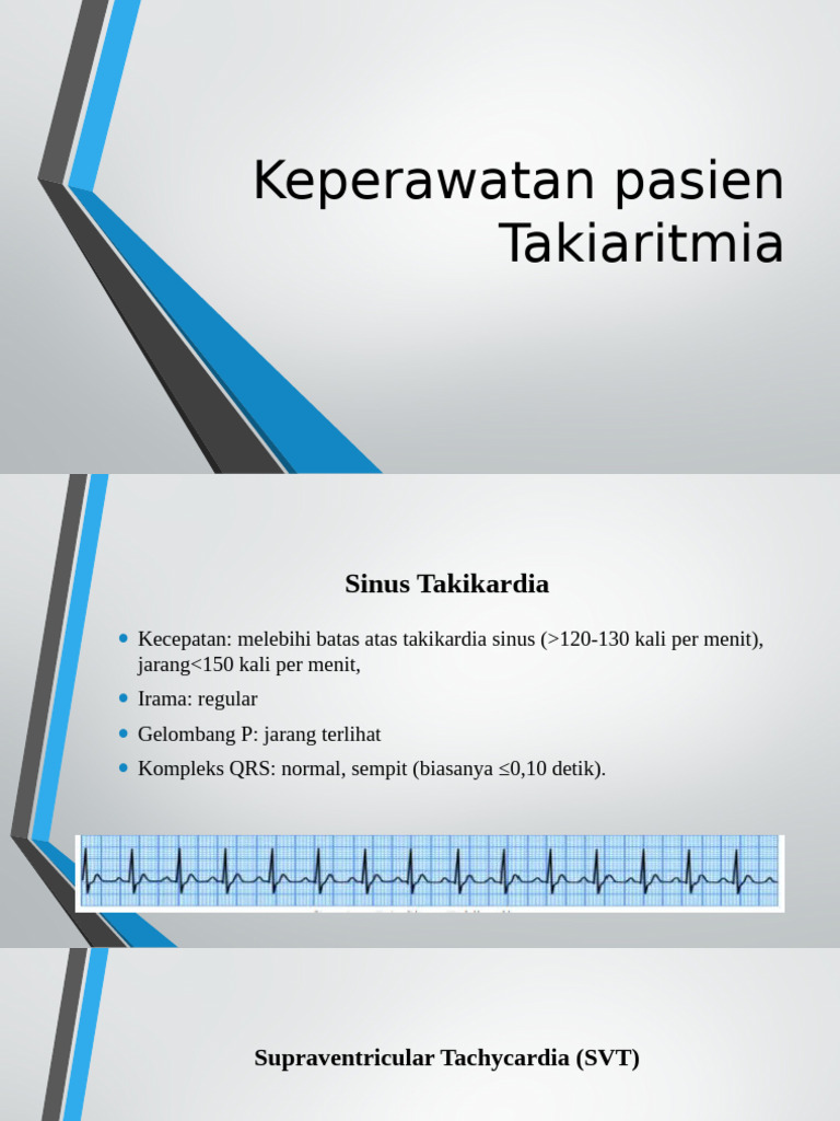 Keperawatan Pasien Takiaritmia | PDF