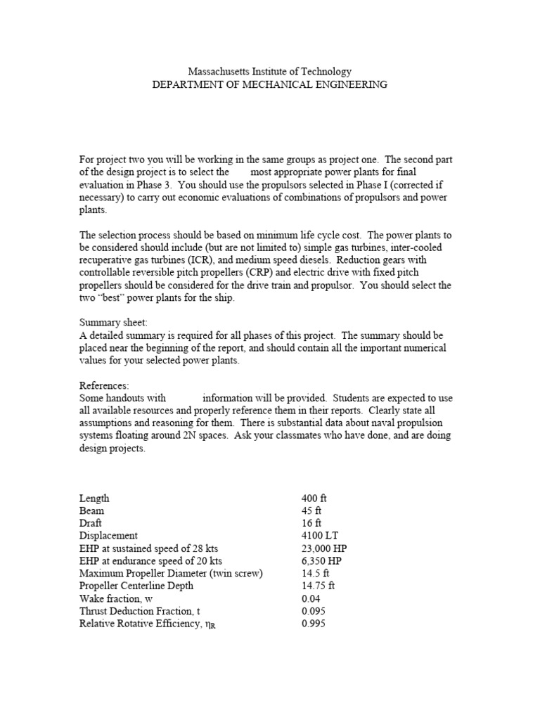 Ship Power and Propulsion 2 | PDF | Marine Propulsion | Ships