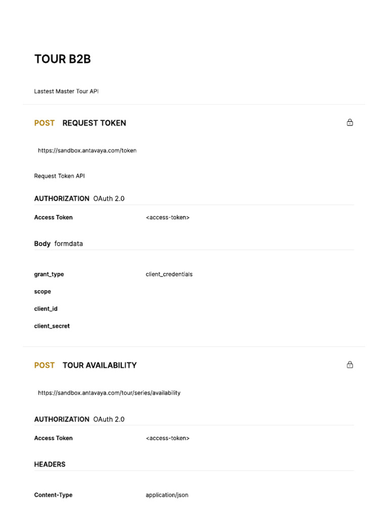 Request Token | PDF