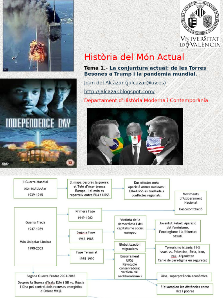 Món Actual Tema - 1 2020 - 2021 Torres Bessones A Trump | PDF
