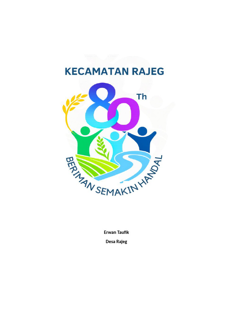 Filosofi Logo Hut Kec Rajeg | PDF