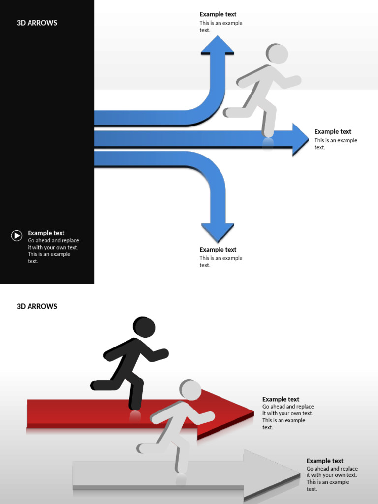 Slideshop Arrows 3D | PDF