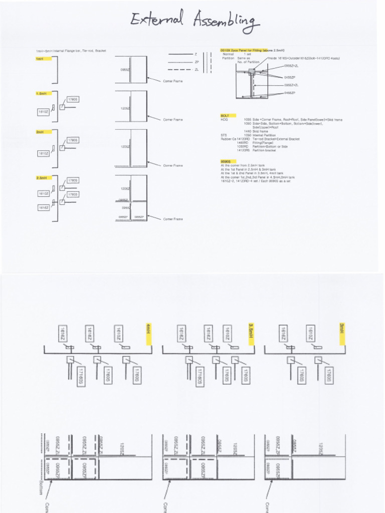 Assembling Accessory Diagram | PDF | Building Materials | Mechanical ...