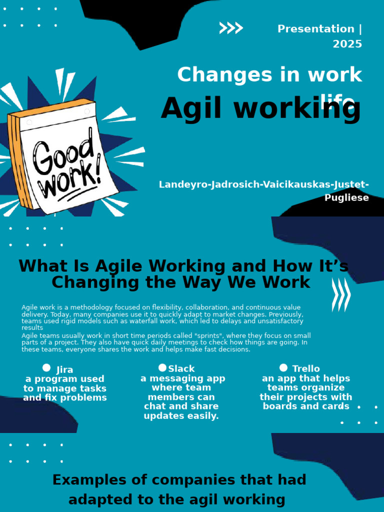 Changes in Work Life | PDF | Agile Software Development | Information ...