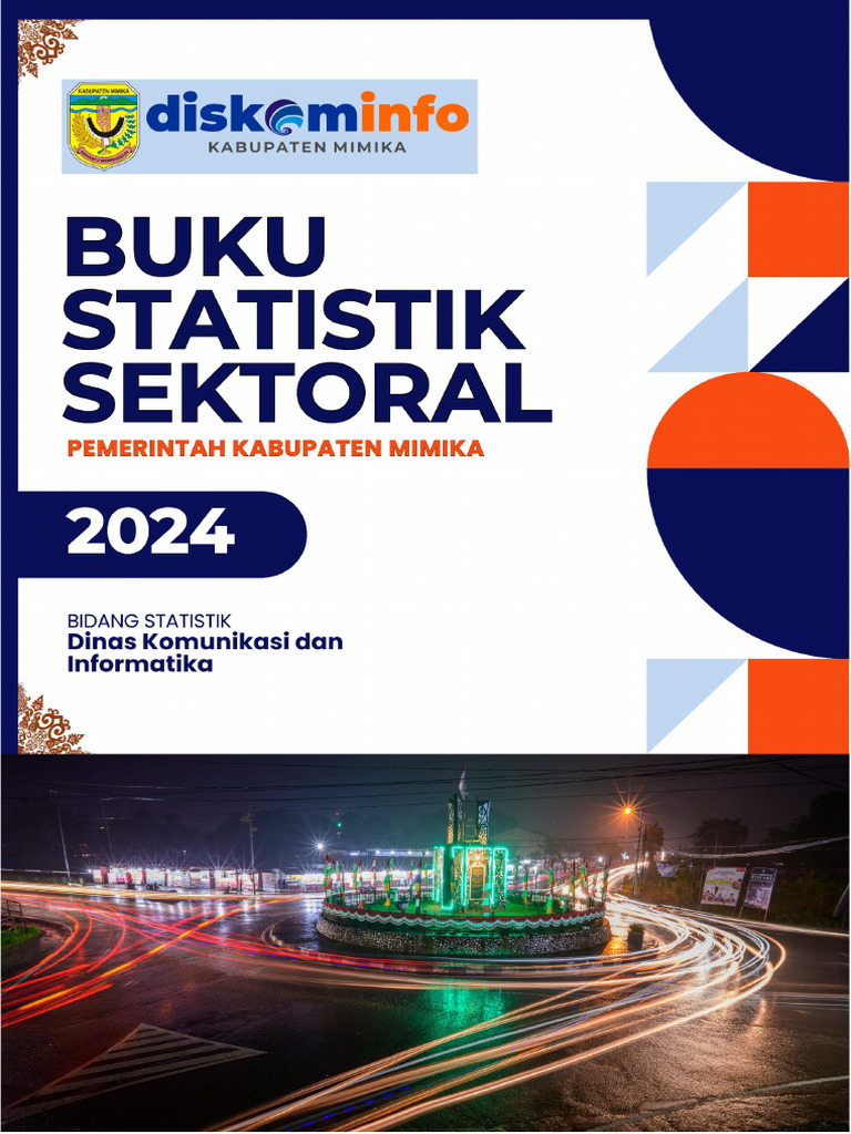 Statistik Sektoral Mimika 2024 | PDF