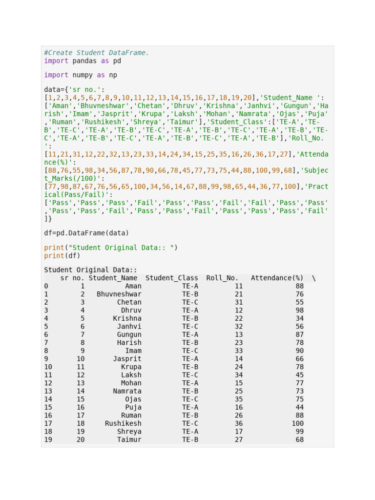 Vertopal.com Experiment 2 TASK 1. | PDF | Data Management | Sql
