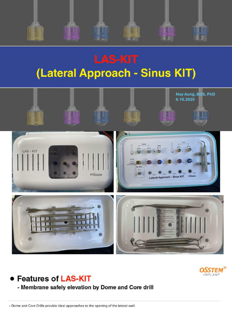 Sinus Lift Illustration (Step by Step Procedure) | PDF