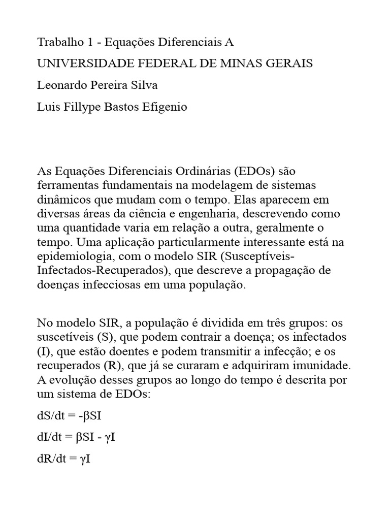 Trabalho 1 Ed A Leonardo Luis | PDF