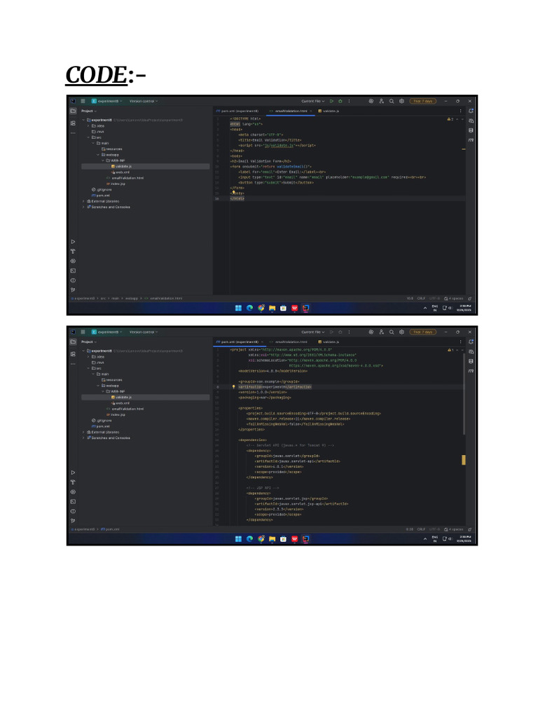 Java Exp 8 | PDF