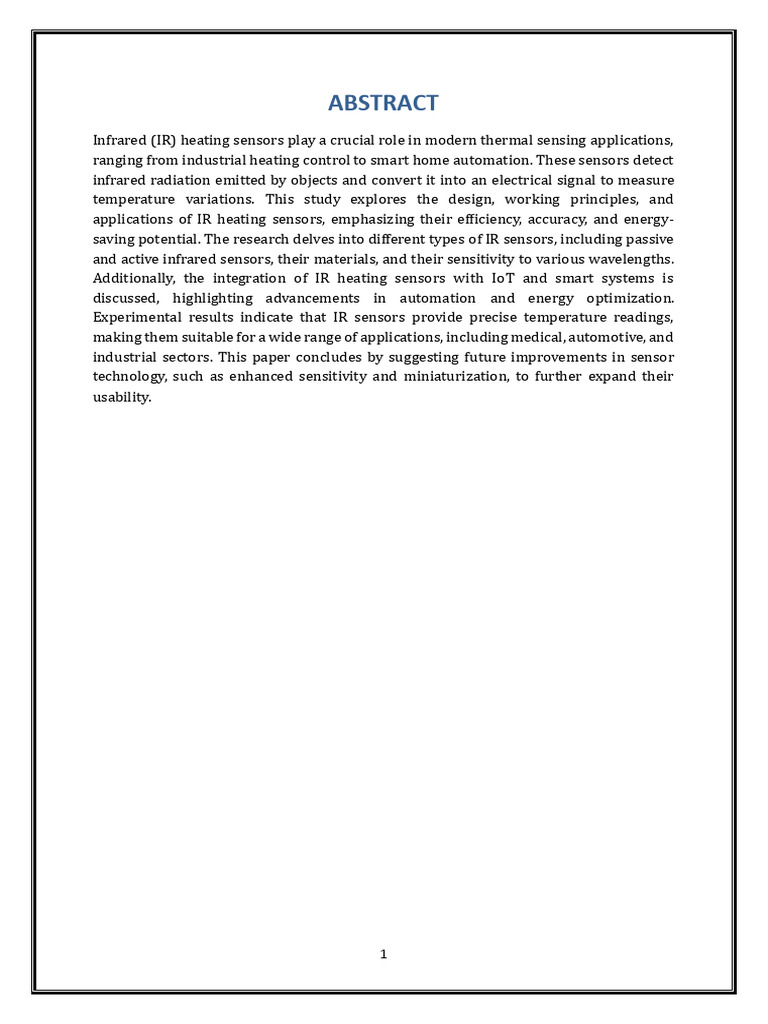 Partha Project | PDF | Thermography | Infrared