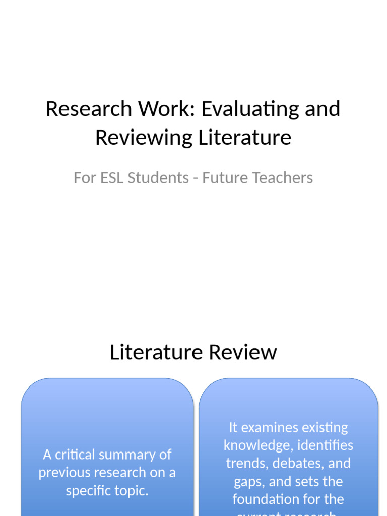 Lecture 2 Research Evaluating Sources Full Presentation | PDF | Thesis ...