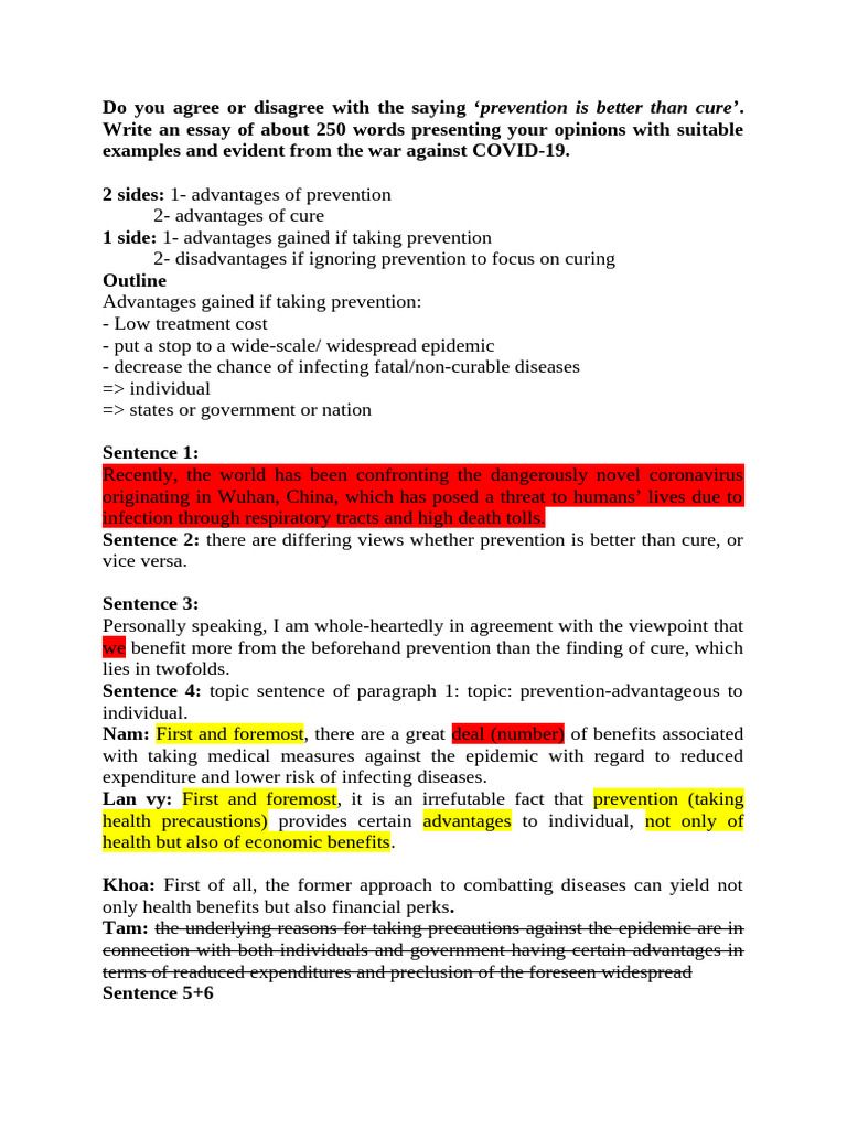 CN9-prevention Better Than Cure | PDF | Infection | Public Health