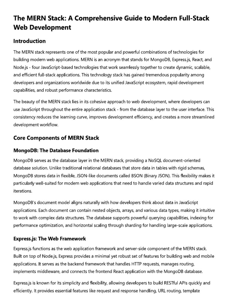 Mern | PDF