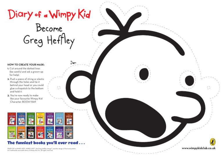 Greg Mask Wimpy Kid 2020 | PDF