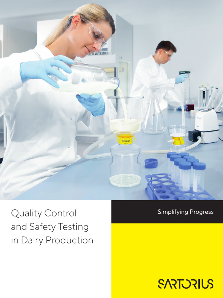 Dairy Quality Control and Safety Testing | PDF | Milk | Dairy