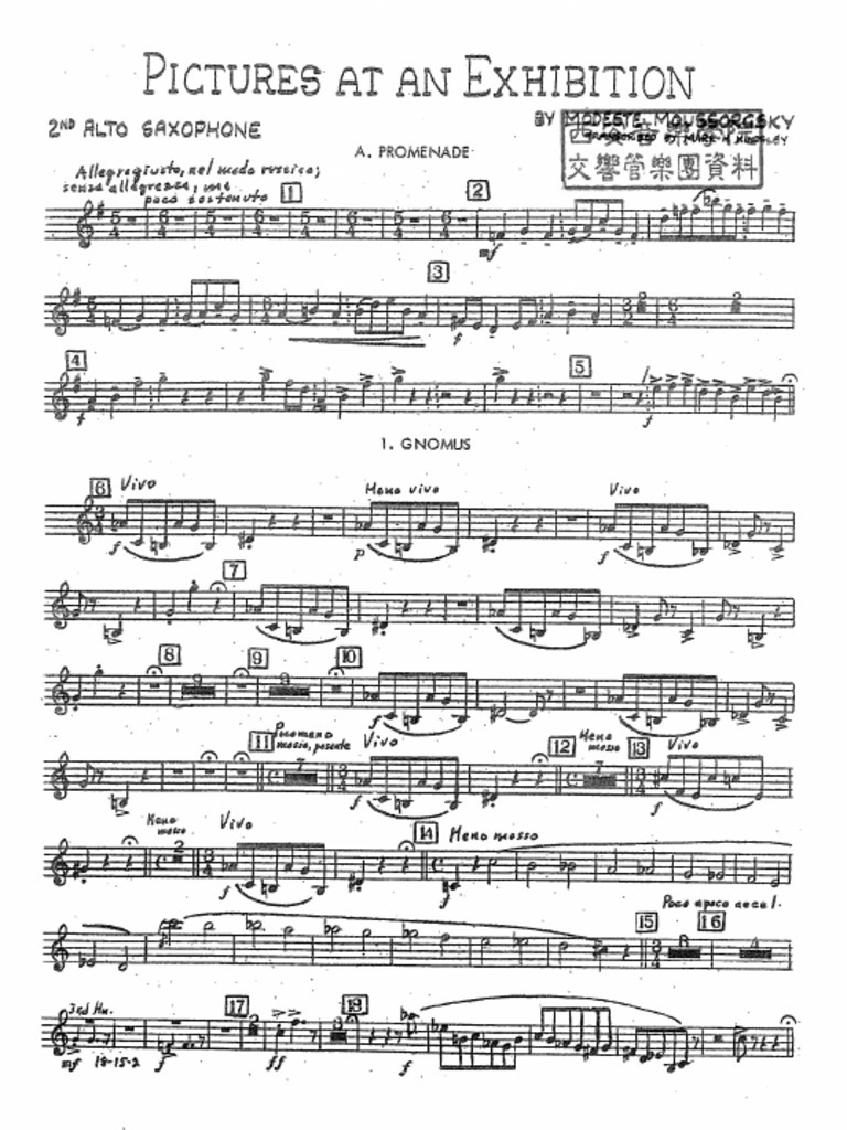 2nd Alto Saxophone | PDF