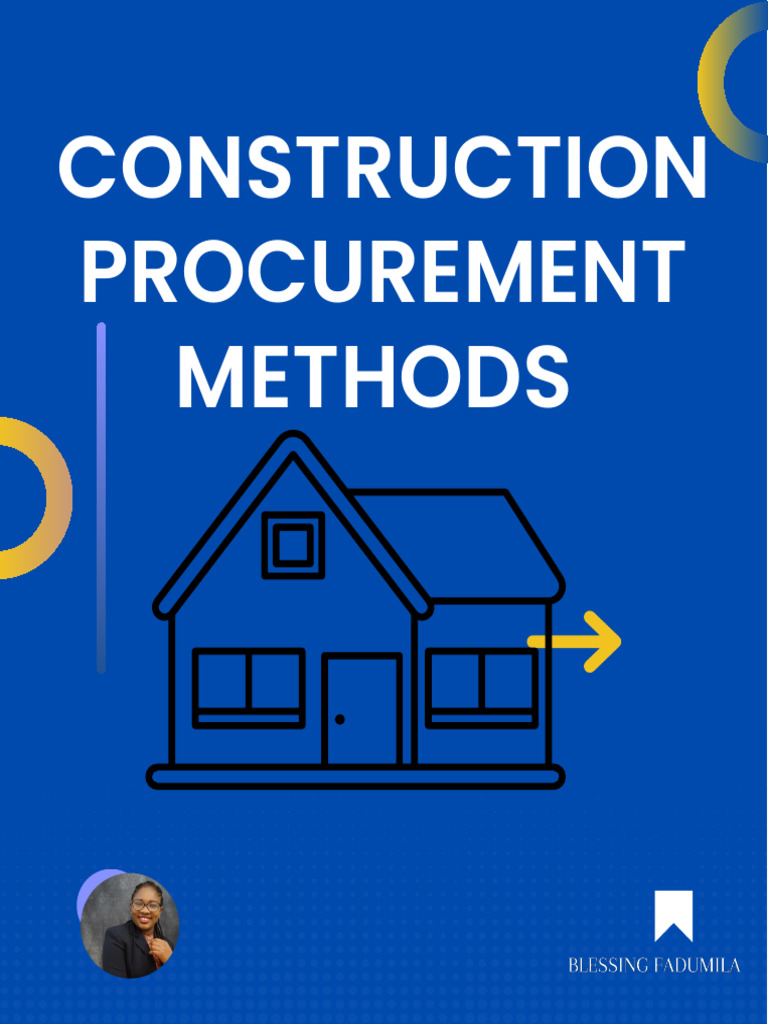 Construction Procurement Methods Explained | PDF | Business | Economies