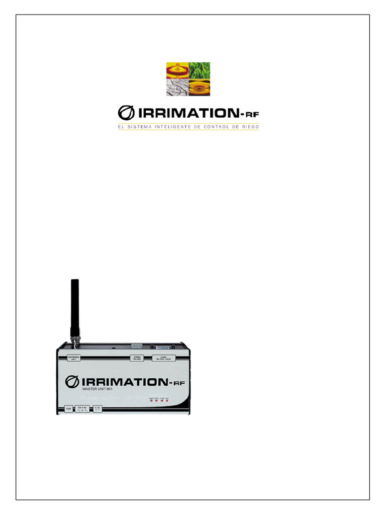 IRMTv2.0-M07S - v1.0 - Manual Driver Irrimation 2.0 para Wizcon | PDF ...